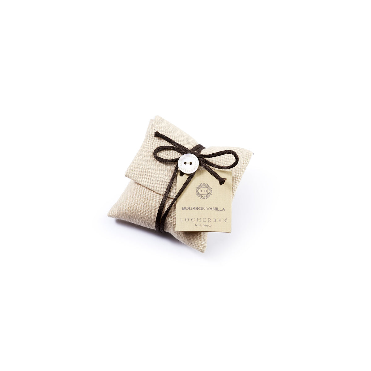 Bourbon Vanilla - scented sachet (Natural linen scented sachet ...